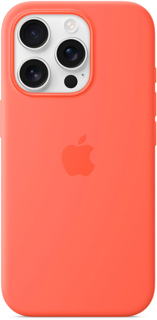 Obal na mobil Apple iPhone 16 Pro Silicone Case MagSafe Tangerine | Planeo