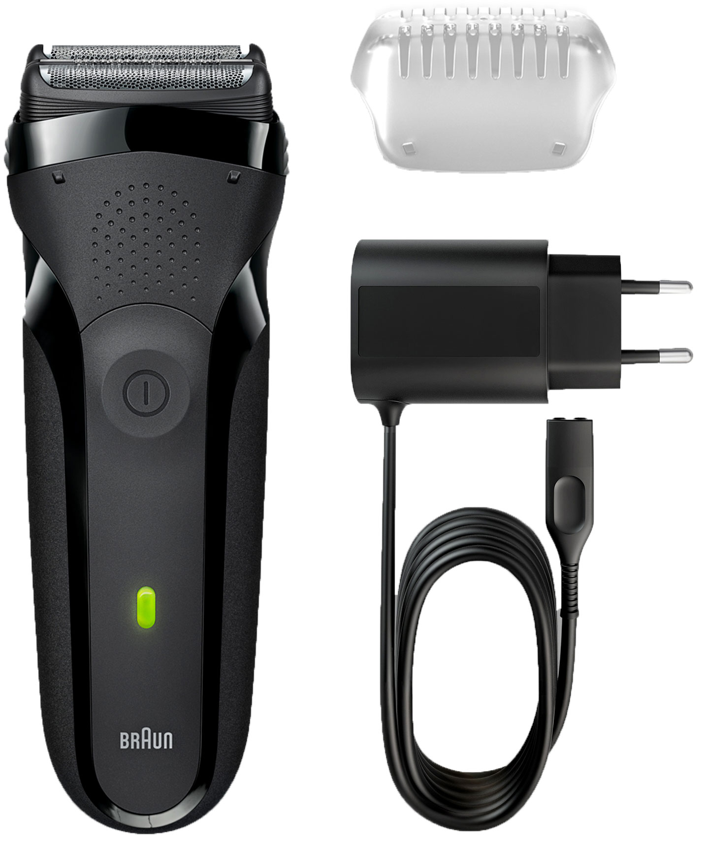 Holící strojek pánský Braun SERIES3 300S BLACK | Planeo